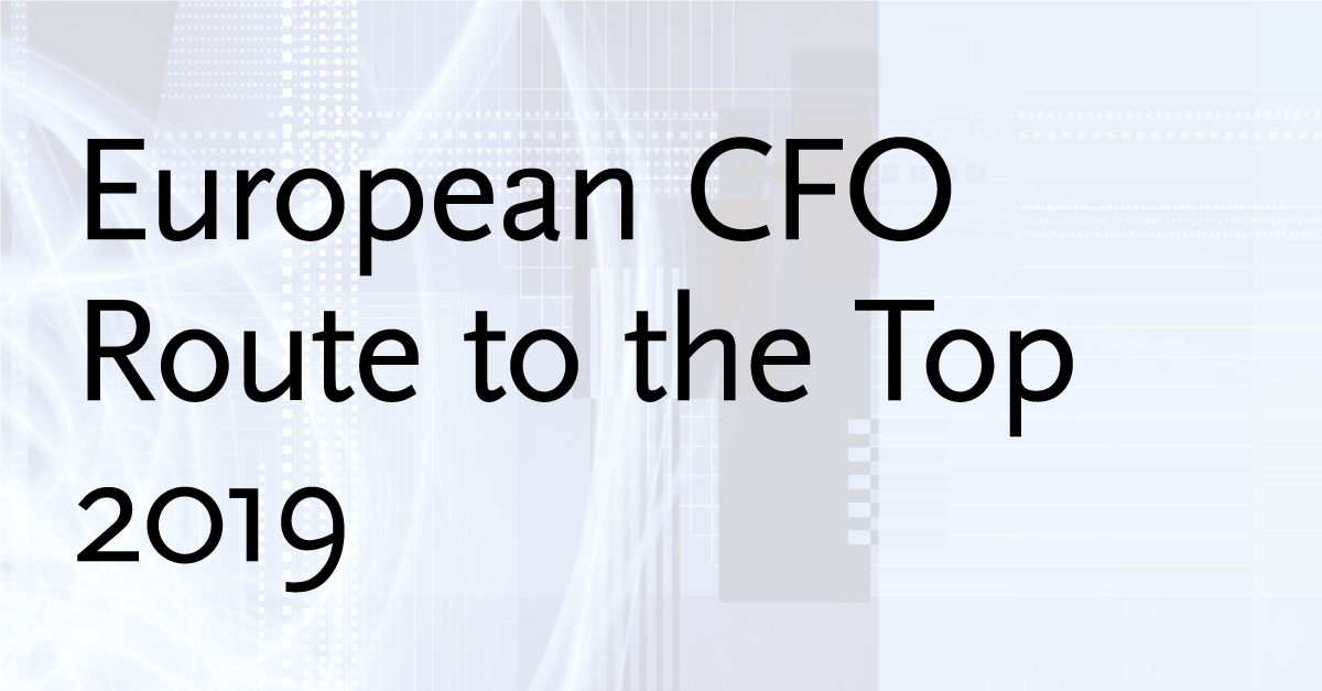 Europäische CFOs – Der Weg an die Spitze